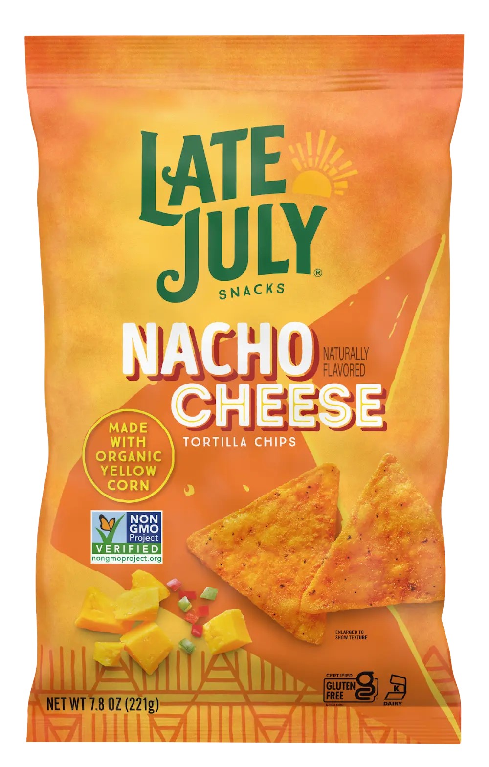 Late July Tortilla Chips, Nacho Cheese – Manna Harvest