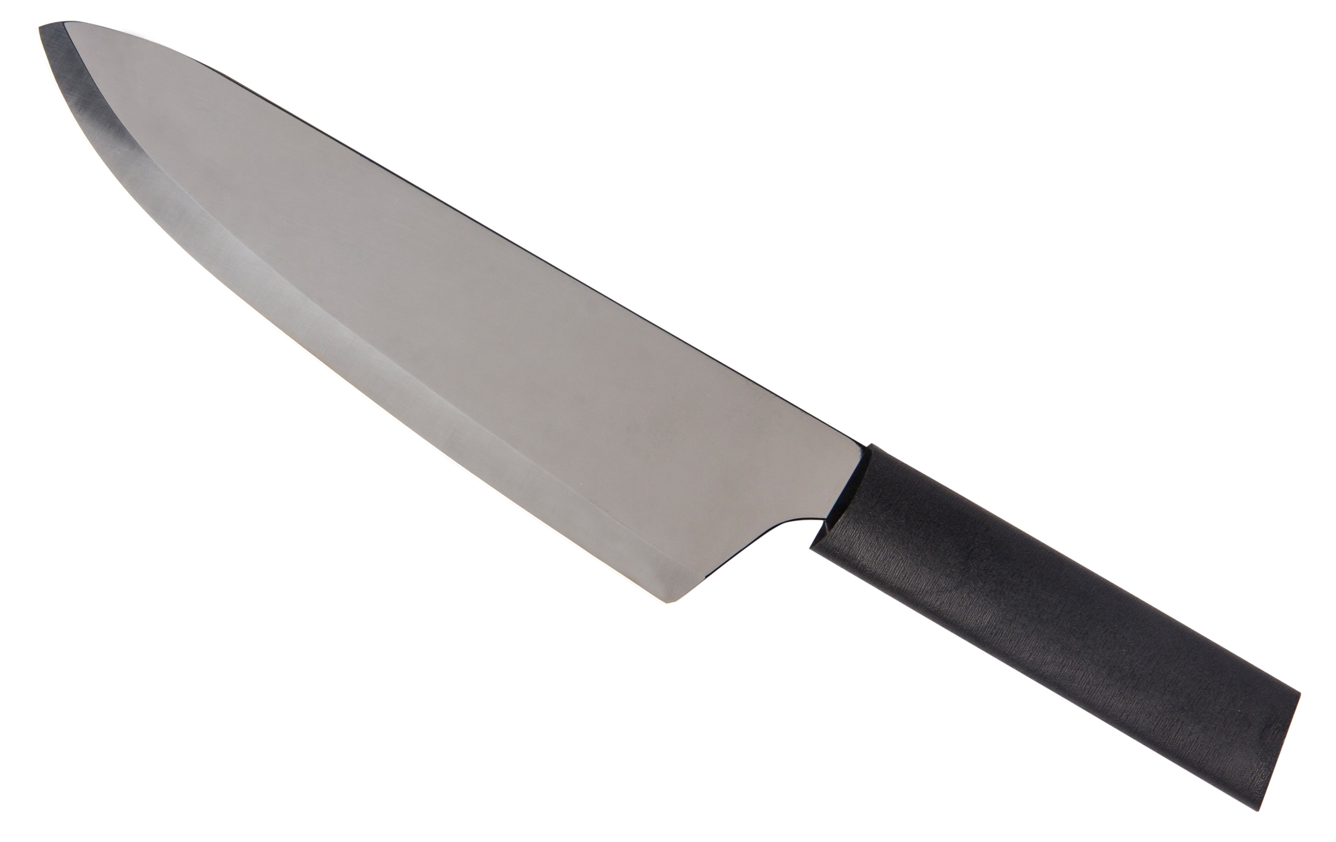 Rada Cutlery French Chef Knife, Black Handle – Manna Harvest