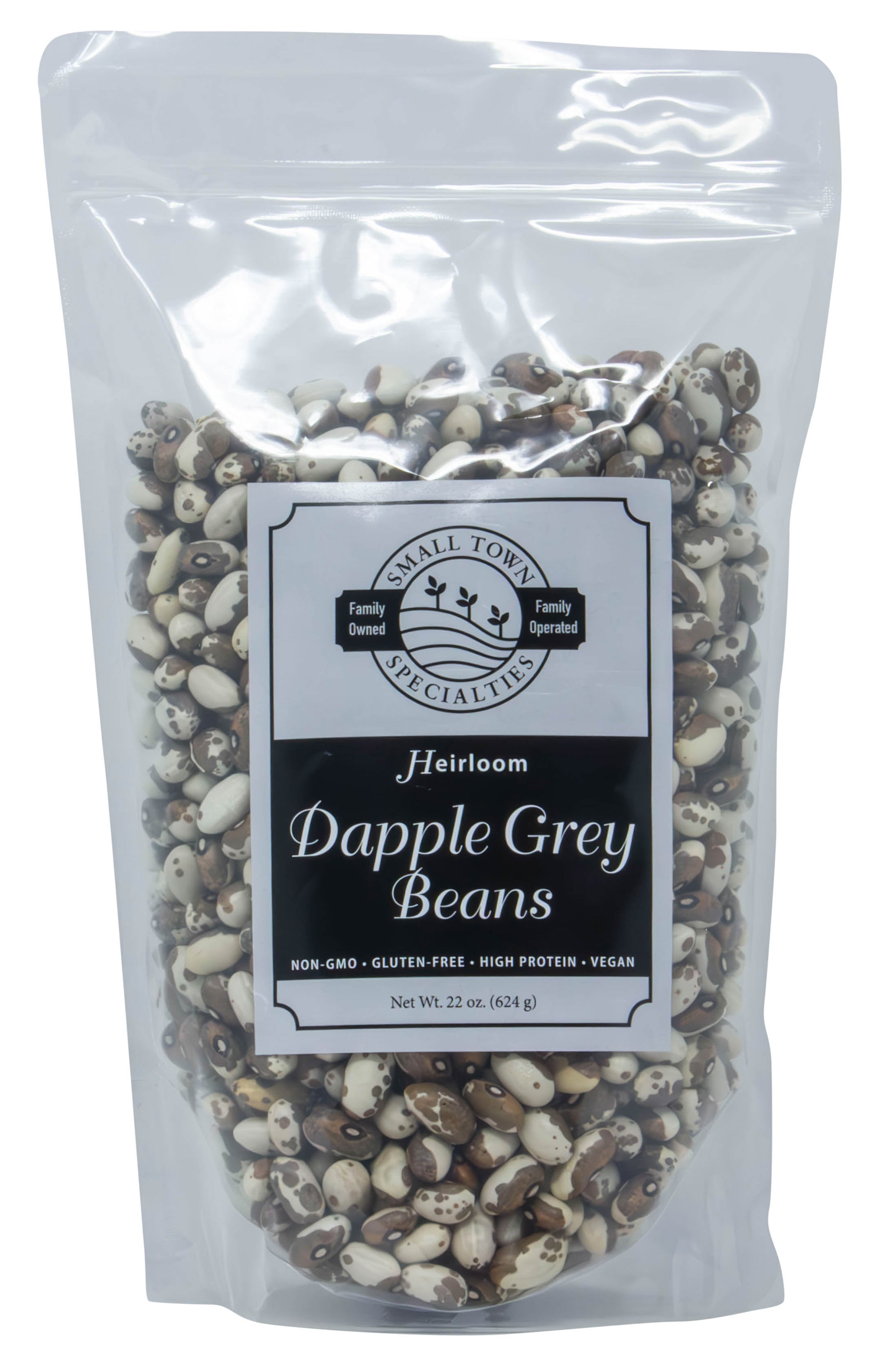 Small Town Specialties Dapple Grey Bean, Heirloom – Manna Harvest