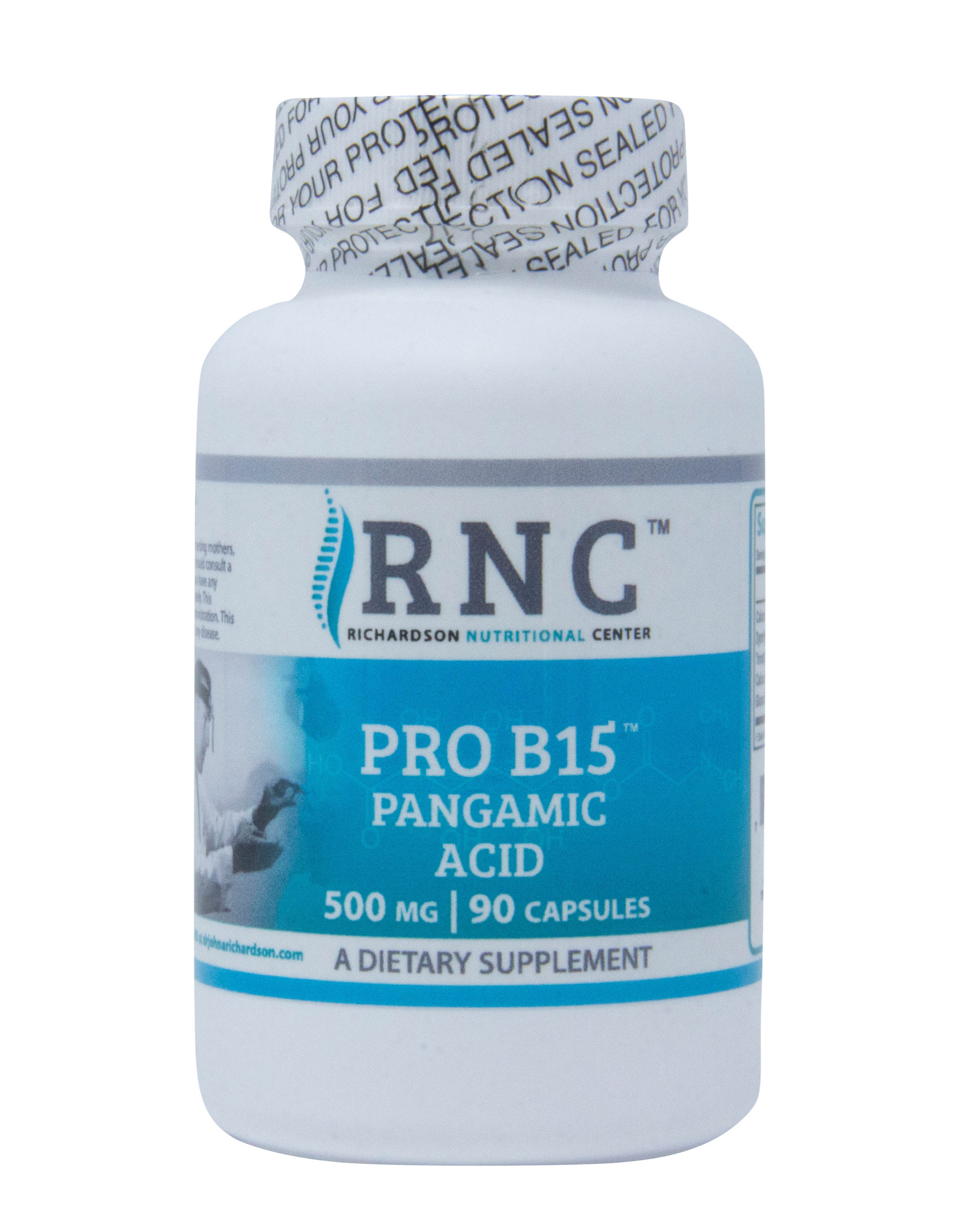 Richardson Nutritional Center Pro B15, Pangamic Acid – Manna Harvest