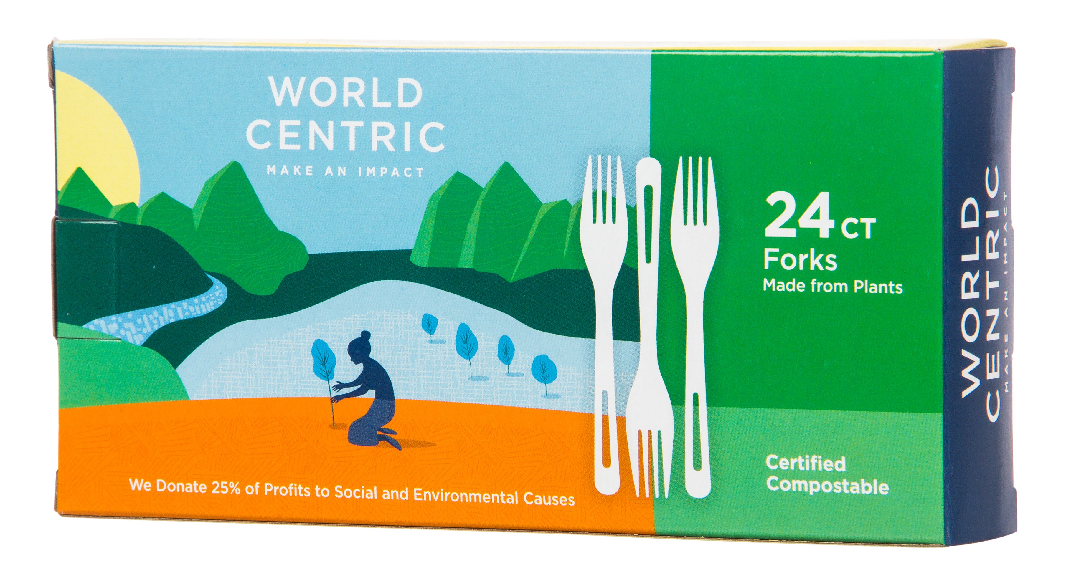 World Centric Forks, Compostable, Non-GMO – Manna Harvest
