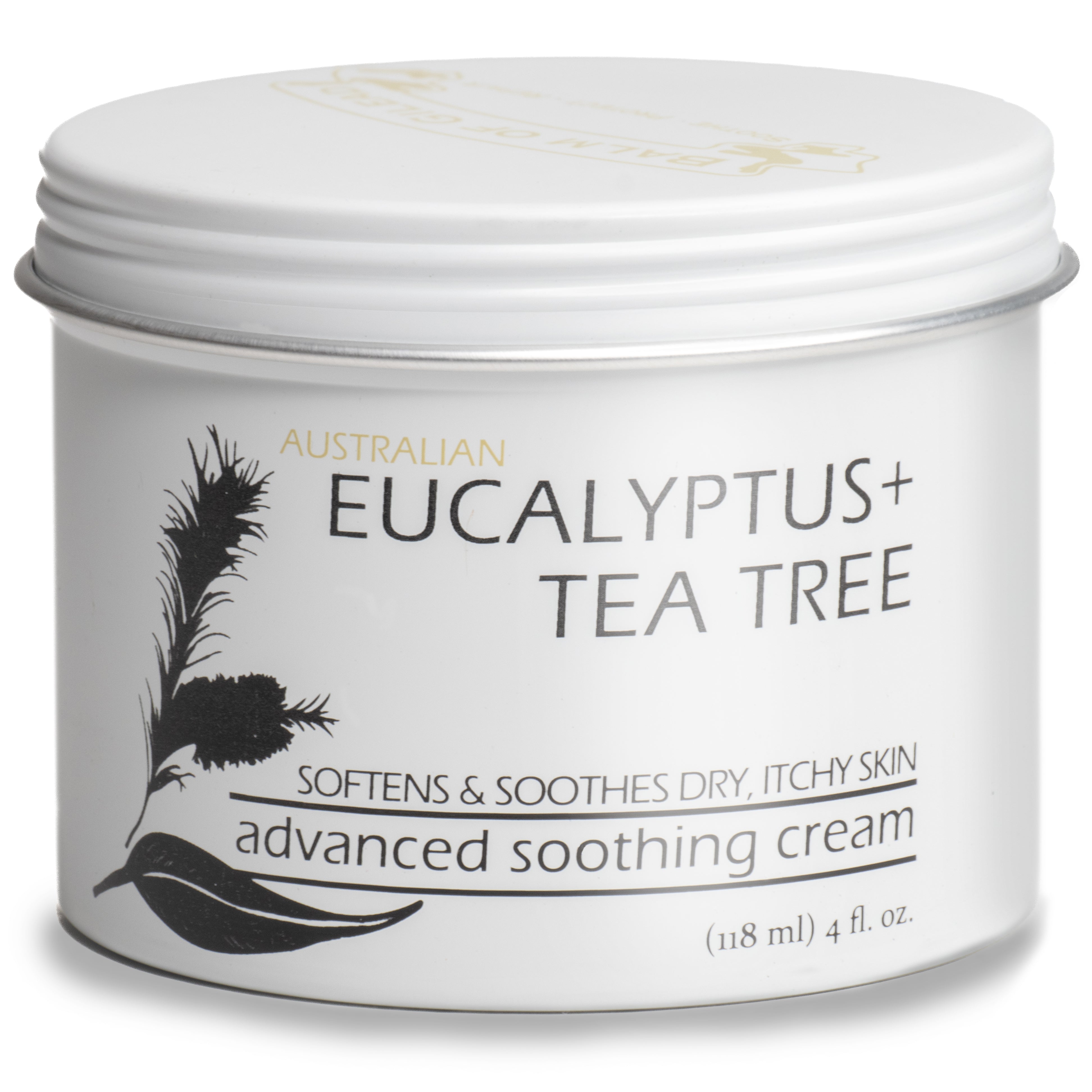 Balm of Gilead Cream, Eucalyptus & Tea Tree, Soothing Itch-Relief, Gra ...