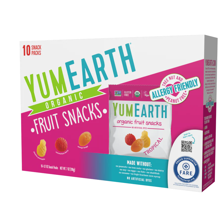 Tropical Organic Fruit Snacks - Yum Earth – Manna Harvest